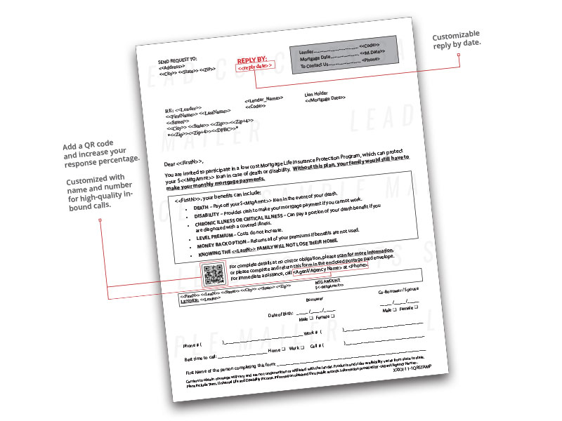 Mortgage Protection | Lead Concepts