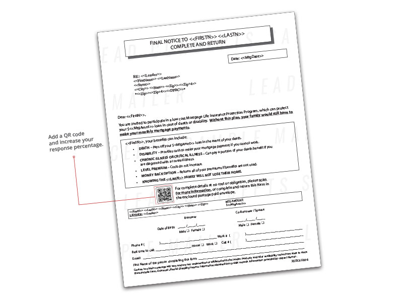 Mortgage Protection | Lead Concepts
